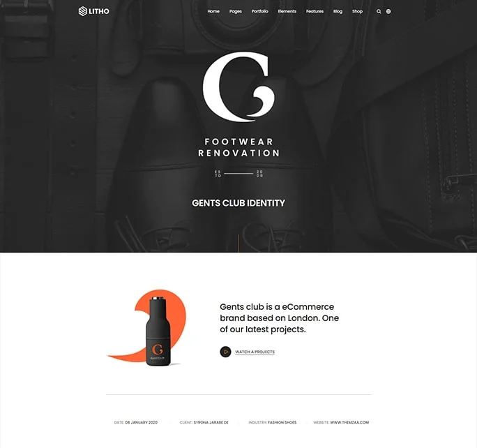 Litho – The Multipurpose React Template