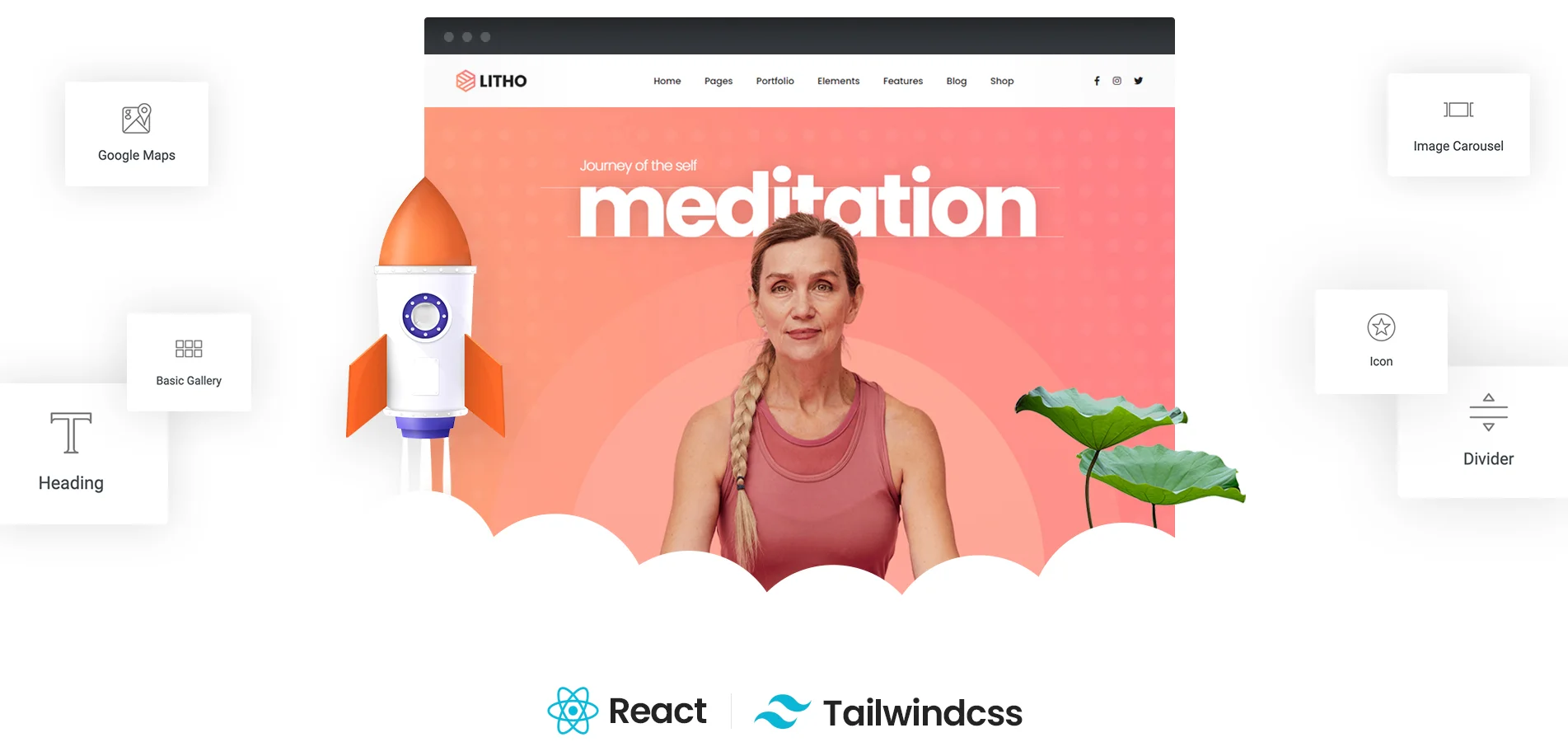Litho – The Multipurpose React Template