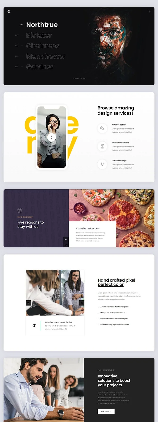 Litho – The Multipurpose React Template