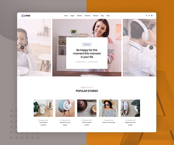 Litho – The Multipurpose React Template