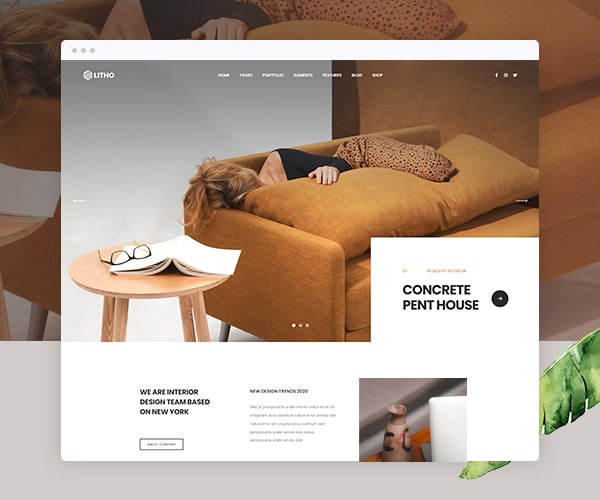 Litho – The Multipurpose React Template
